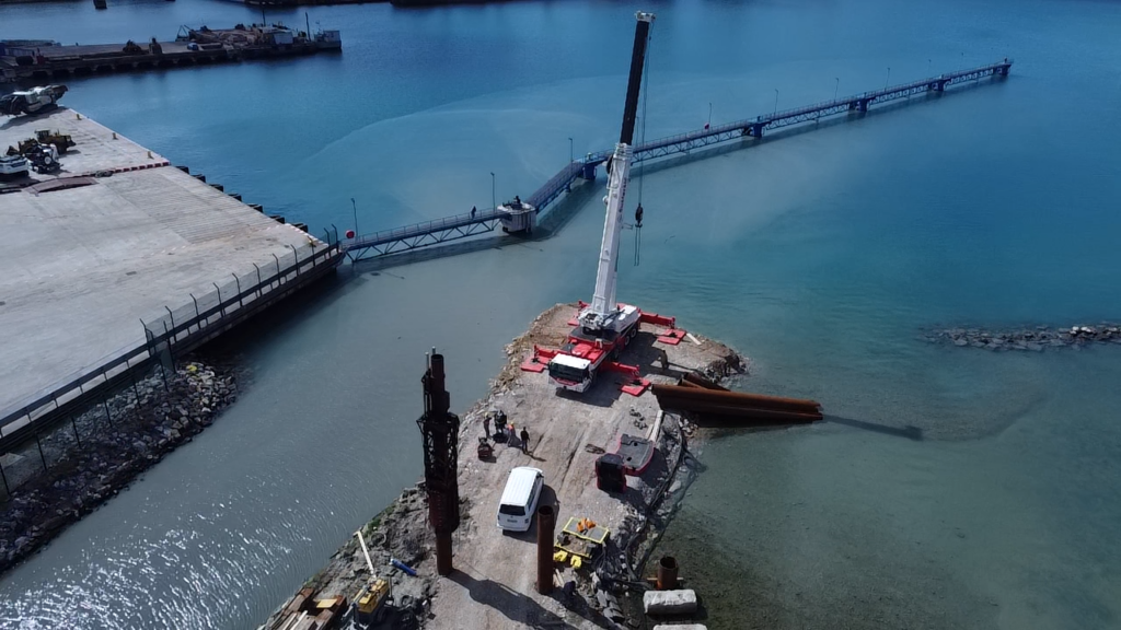 Floating dock design and build for Slovenian Army | Riko